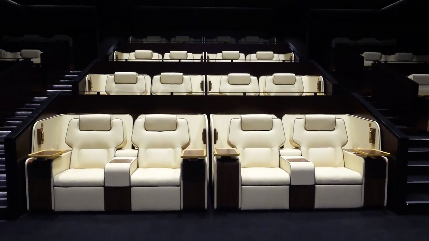 Most Luxurious Cinema Experience in the World - IM First Class